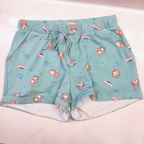 Hot Topic | Shorts | Ponyo Drawstring Shorts | Poshmark